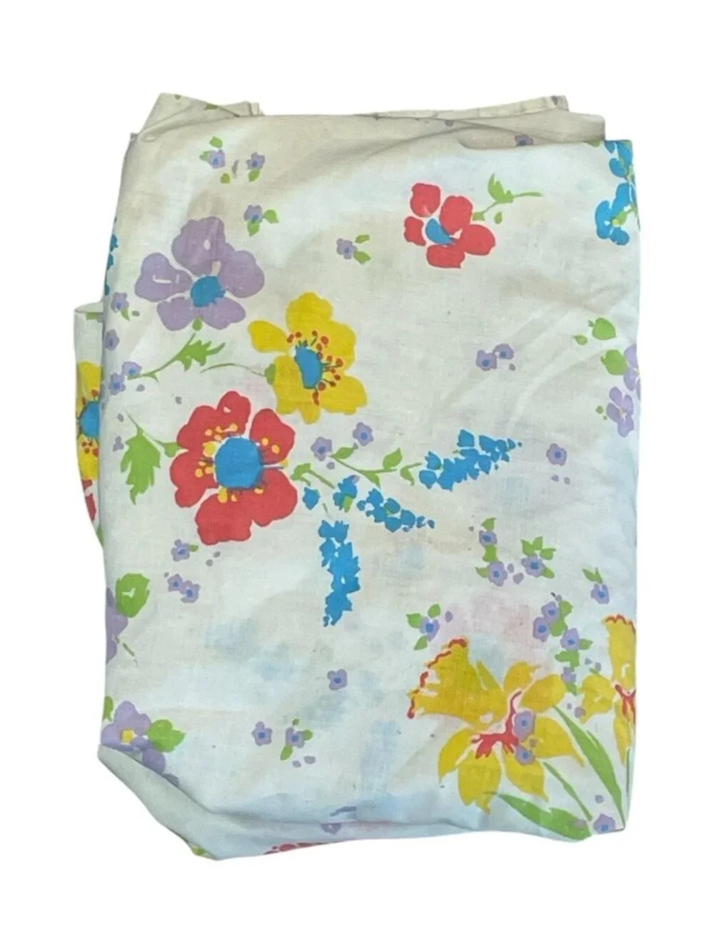 Dan River | Bedding | Vintage Retro Flower Power Twin Fitted Sheet ...